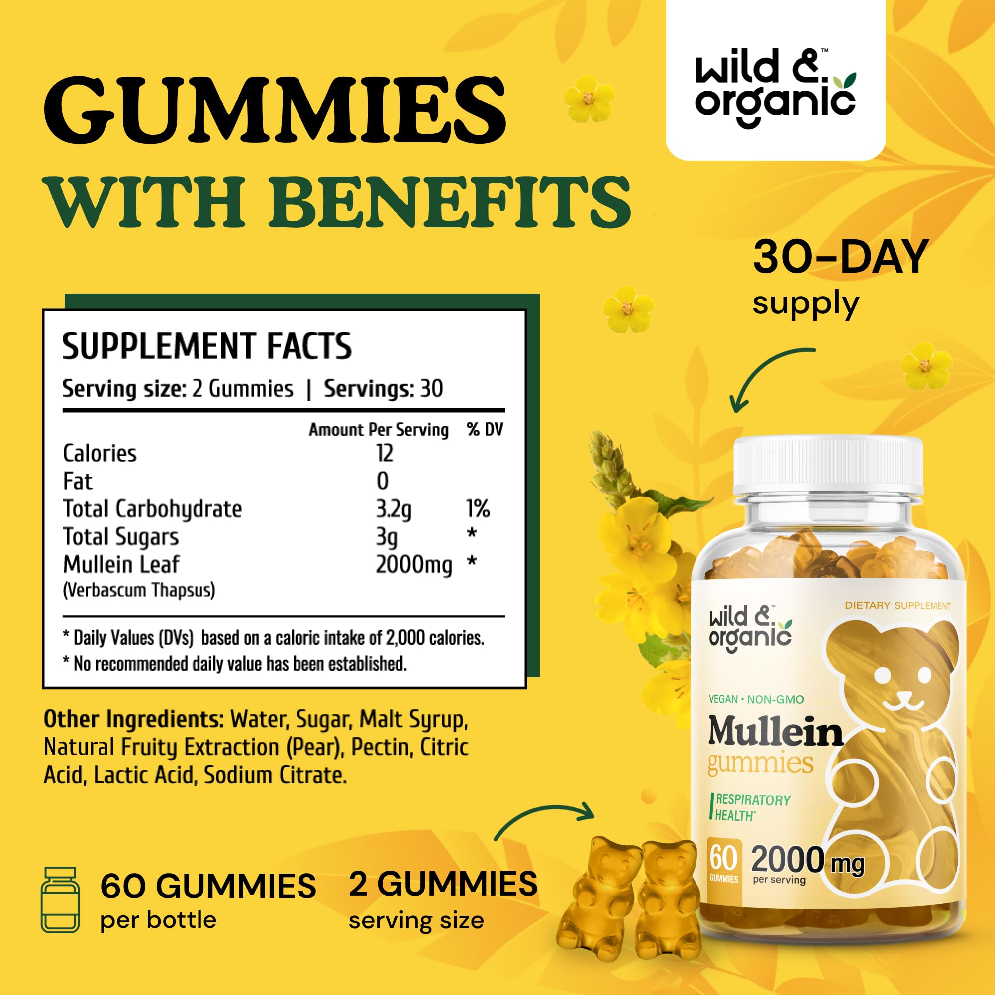 mullein leaf chews for respiratory support