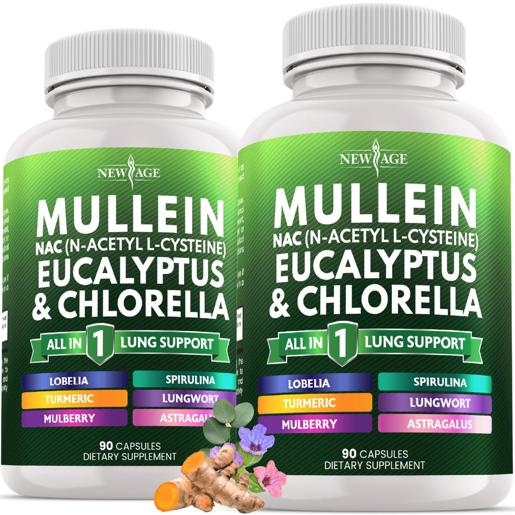 Mullein leaf extract capsules 500 mg