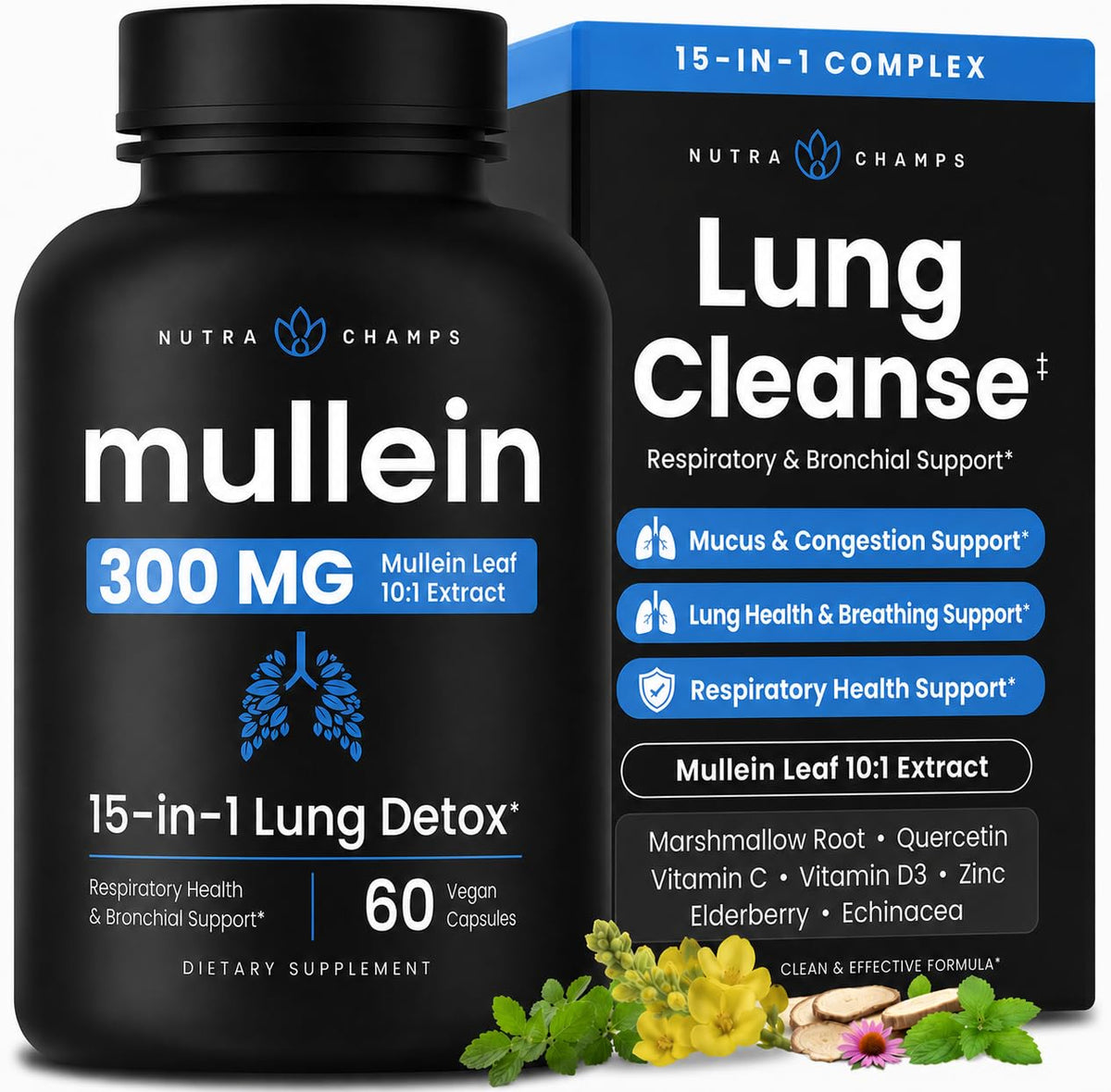 mullein leaf extract capsules