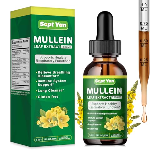 Mullein leaf extract for immune support
