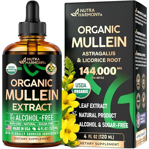 mullein leaf extract for respiratory health