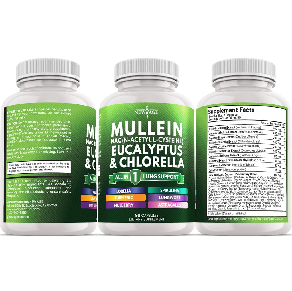 Mullein leaf extract for seasonal discomfort