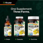 Mullein leaf extract for soothing relief