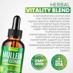 Mullein leaf extract for soothing relief