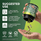 Mullein Leaf Extract for soothing throat