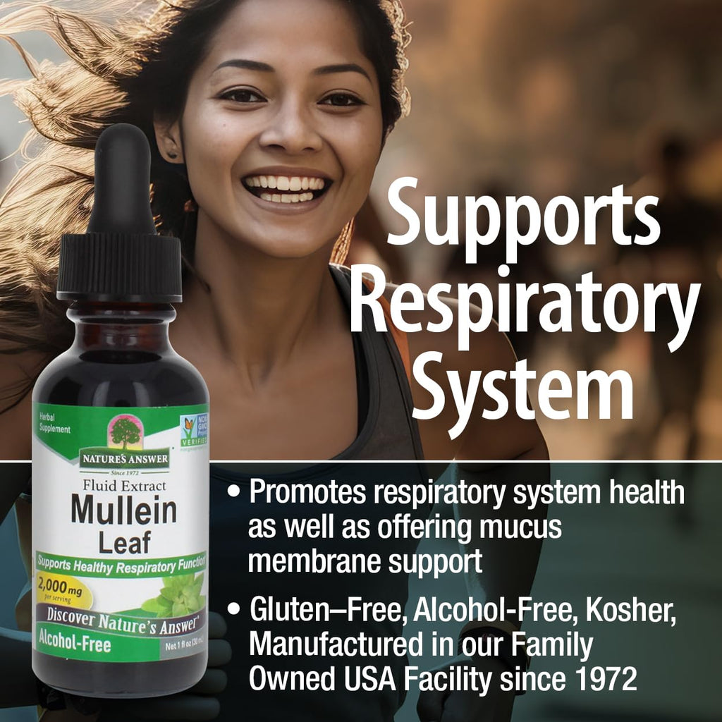 Mullein leaf extract for wellness