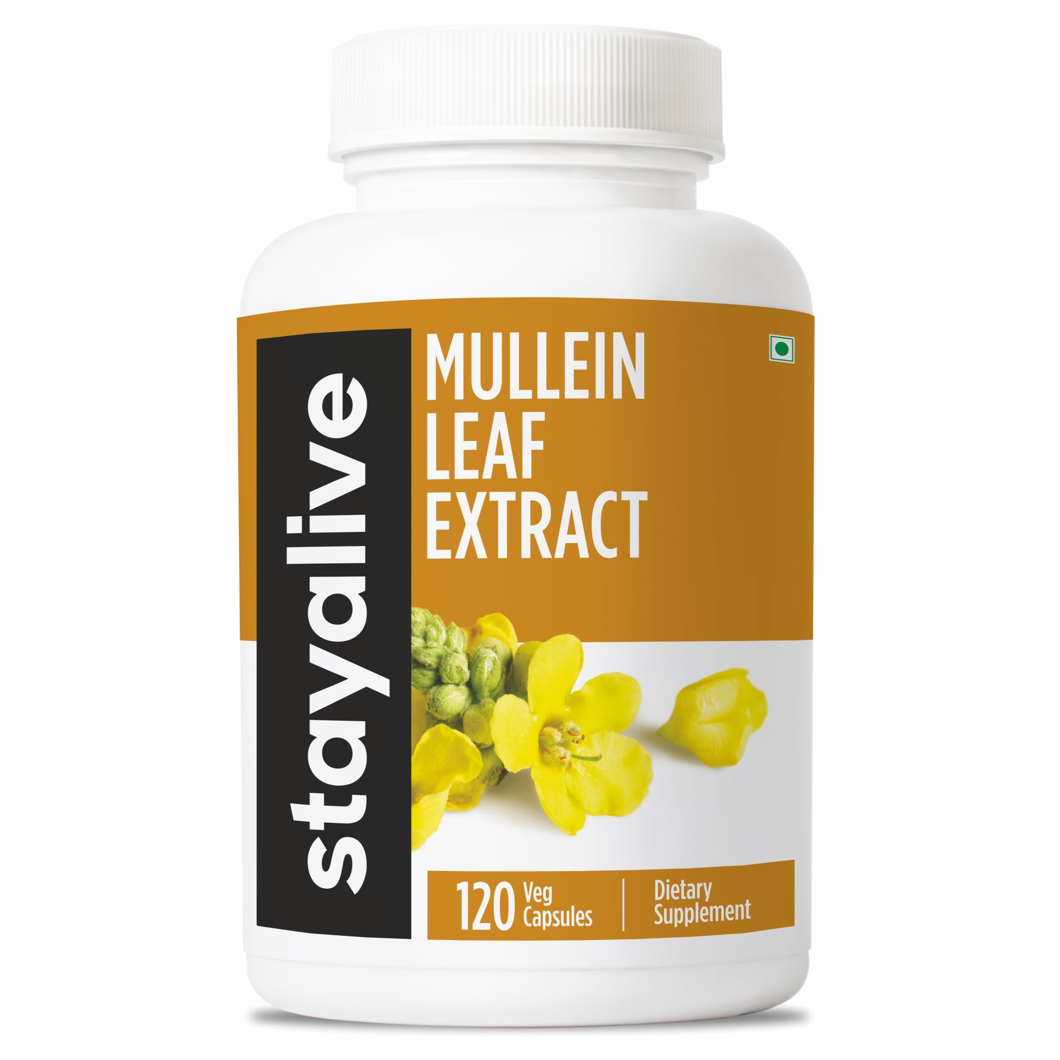 Mullein leaf extract vegan capsules