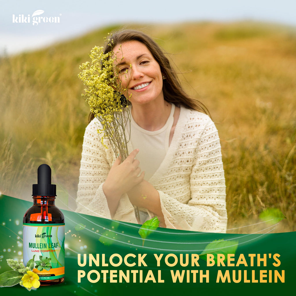 Mullein leaf for enhanced respiratory function