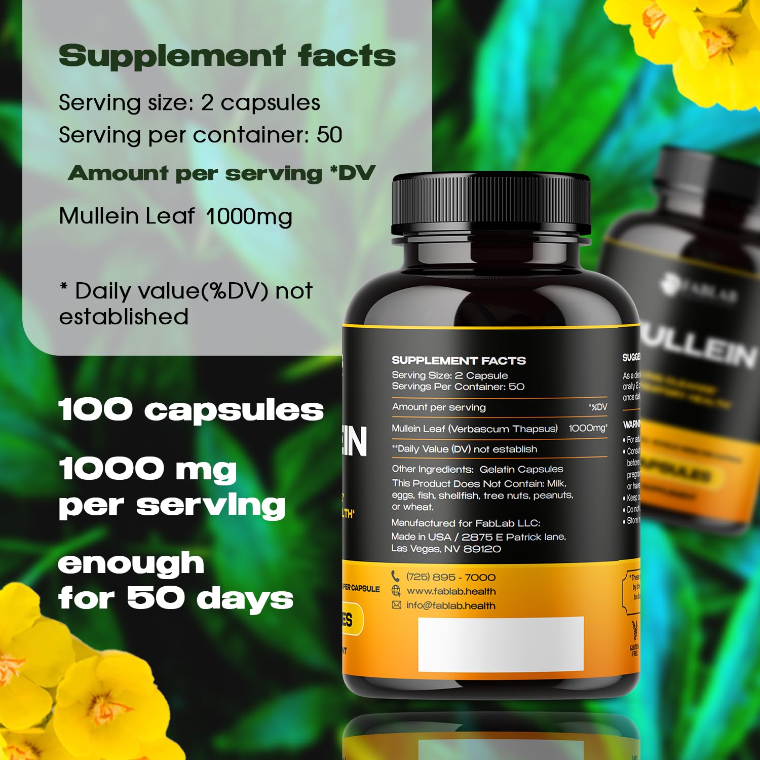 mullein leaf for overall health