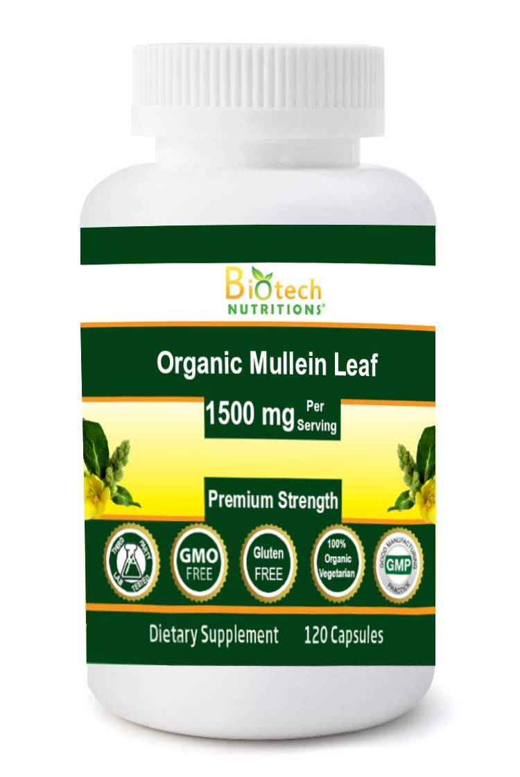 Mullein leaf for respiratory health