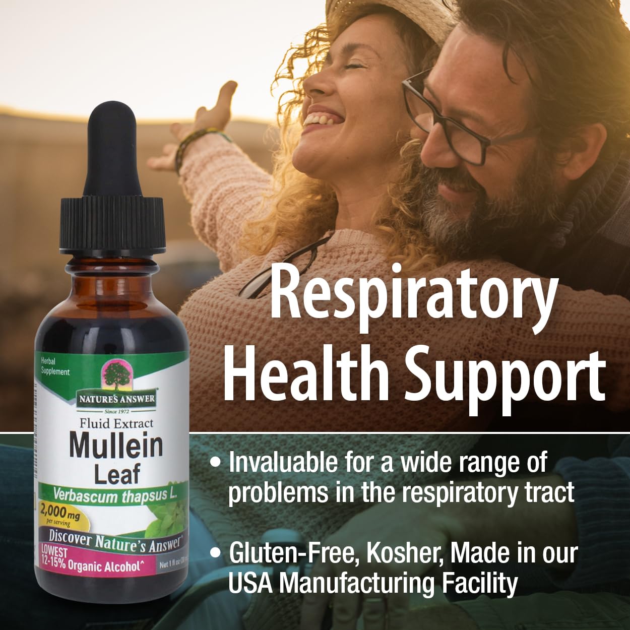 Mullein leaf for soothing coughs