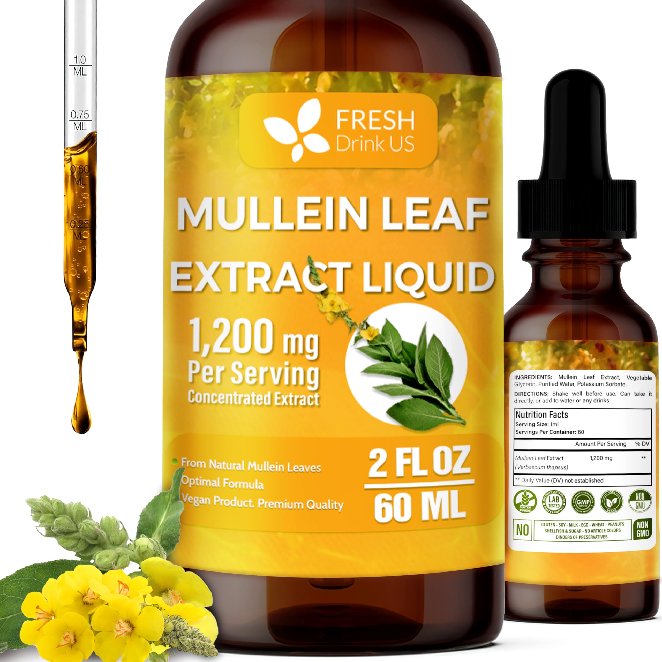 mullein leaf liquid extract benefits