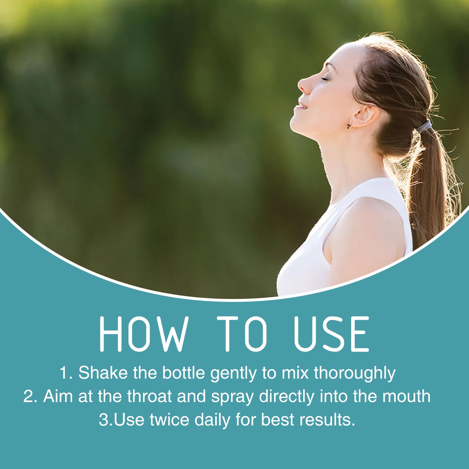 Mullein leaf spray for soothing relief