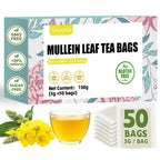 Mullein leaf tea bags for wellness