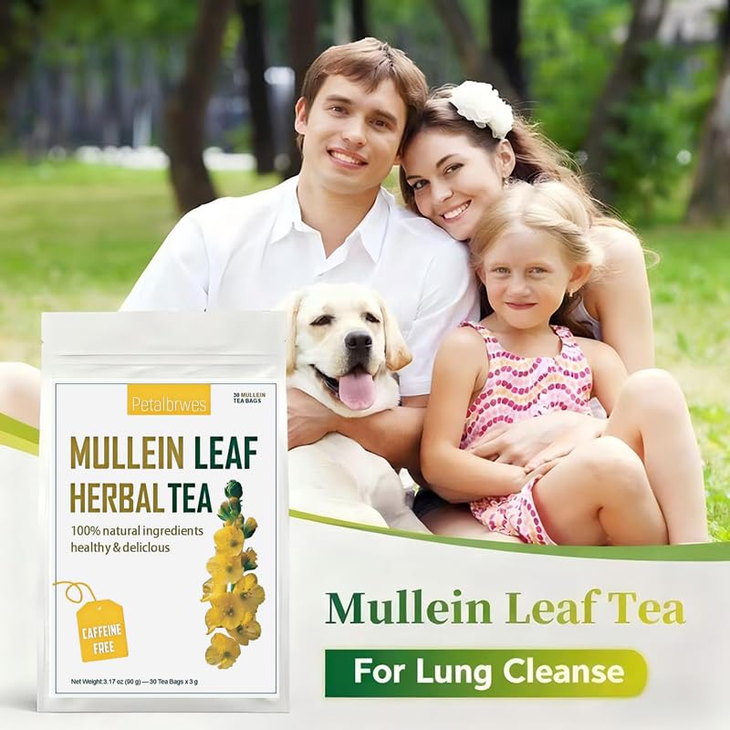 Mullein leaf tea for herbal remedies