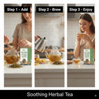 Mullein leaf tea for natural relief