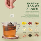 Mullein leaf tea for respiratory health