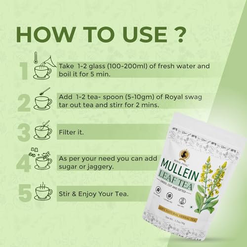 mullein leaf tea for wellness