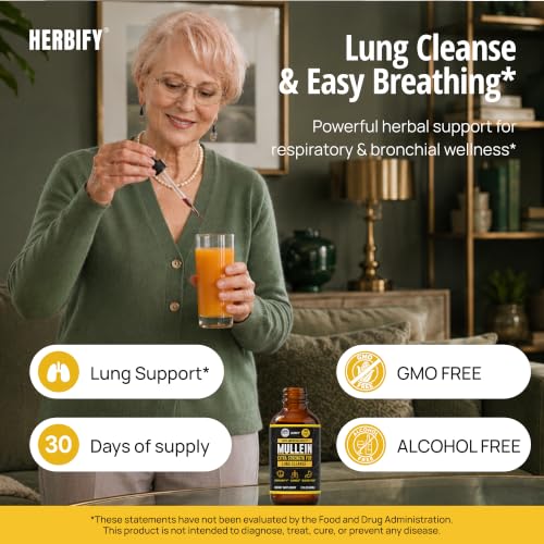 mullein leaf tincture for lung health