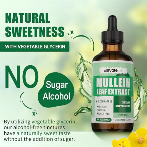 Mullein leaf tincture for smokers