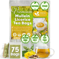 Mullein Licorice herbal tea bags