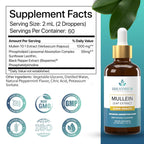Mullein liquid drops for easy absorption