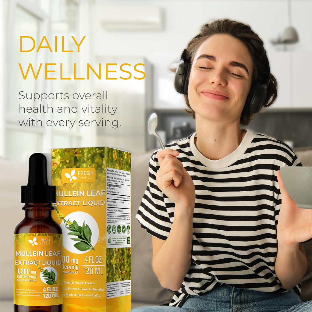 Mullein liquid for easy digestion