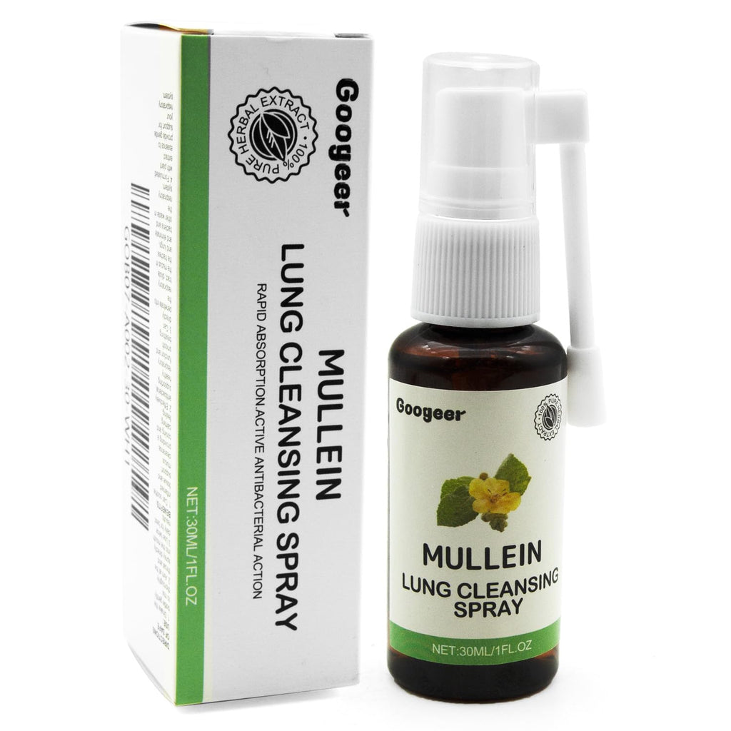 Mullein lung cleansing spray benefits