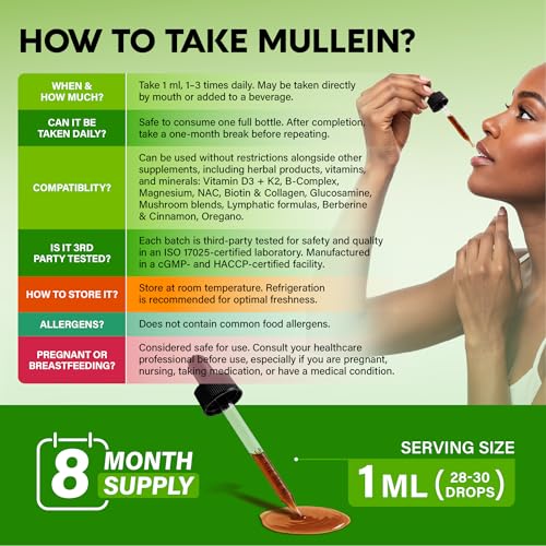 mullein oil benefits for ears