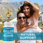 Mullein supplement for better breathing