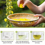 Mullein tea bags for respiratory health