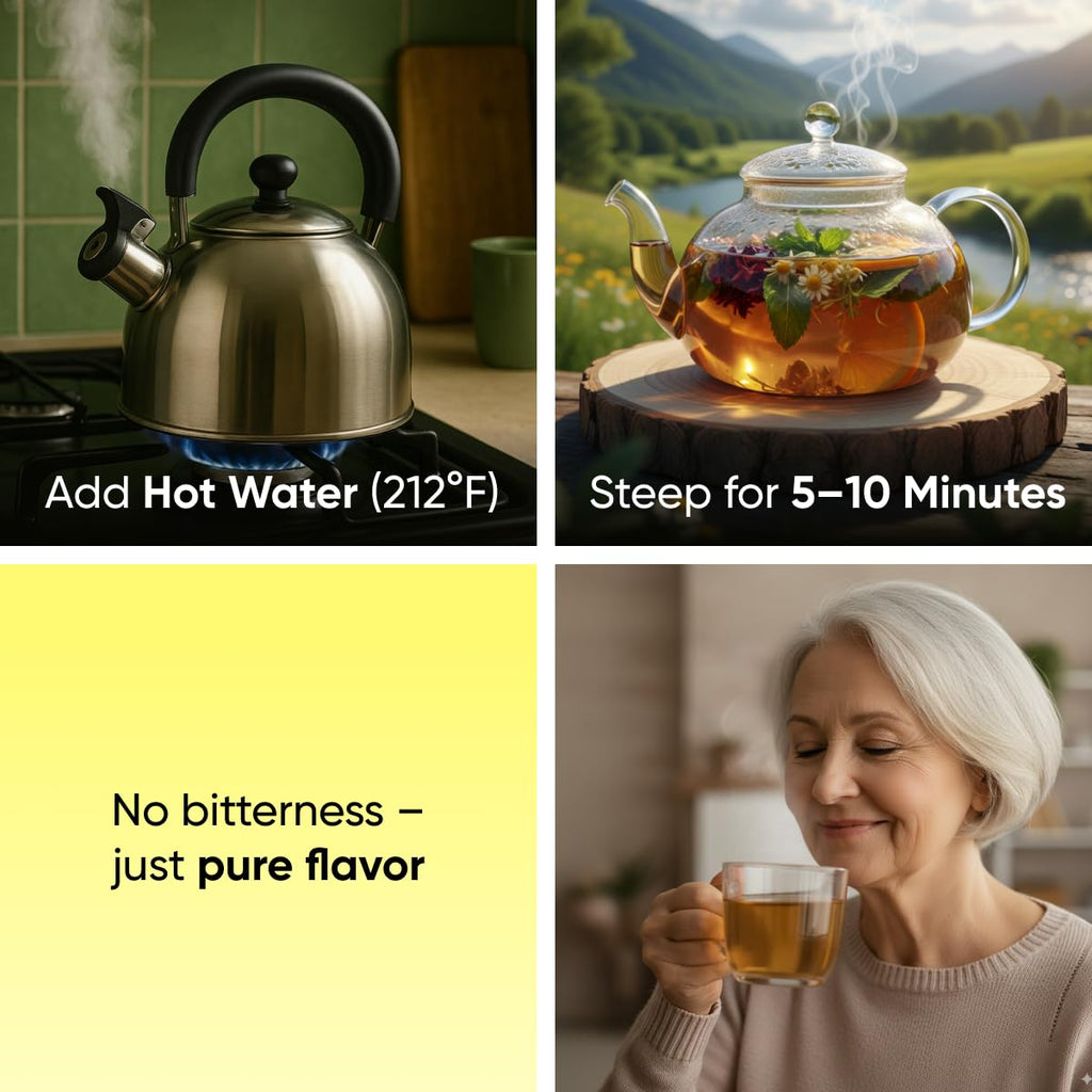Mullein tea for natural wellness