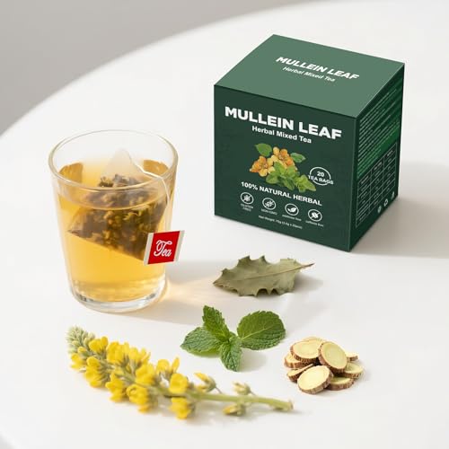 mullein tea for respiratory support
