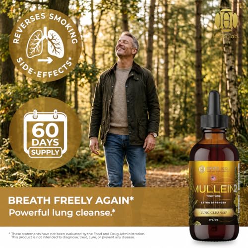mullein tincture for better respiratory function