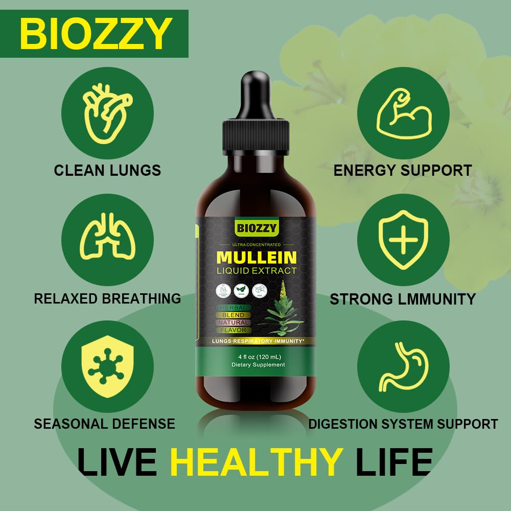 mullein tincture for easy breathing