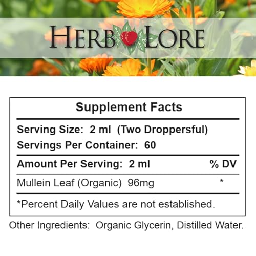 mullein tincture for holistic wellness
