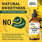 Mullein tincture for natural support