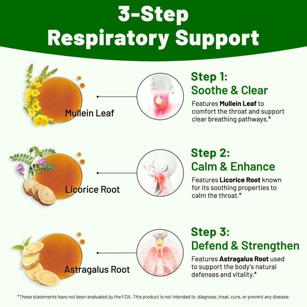 mullein tincture for respiratory comfort