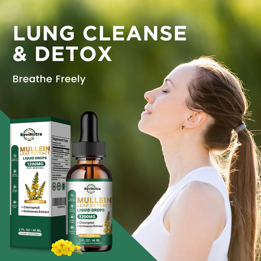 mullein tincture for respiratory support