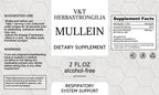 mullein tincture for soothing coughs