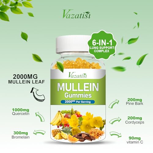 mullein with bromelain and quercetin