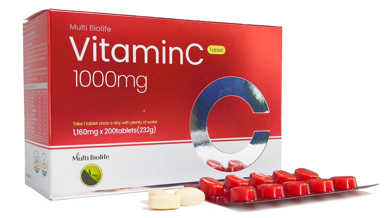 Multi Biolife Vitamin C tablets