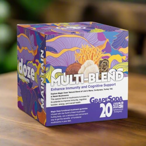 multi-blend mushroom supplement benefits