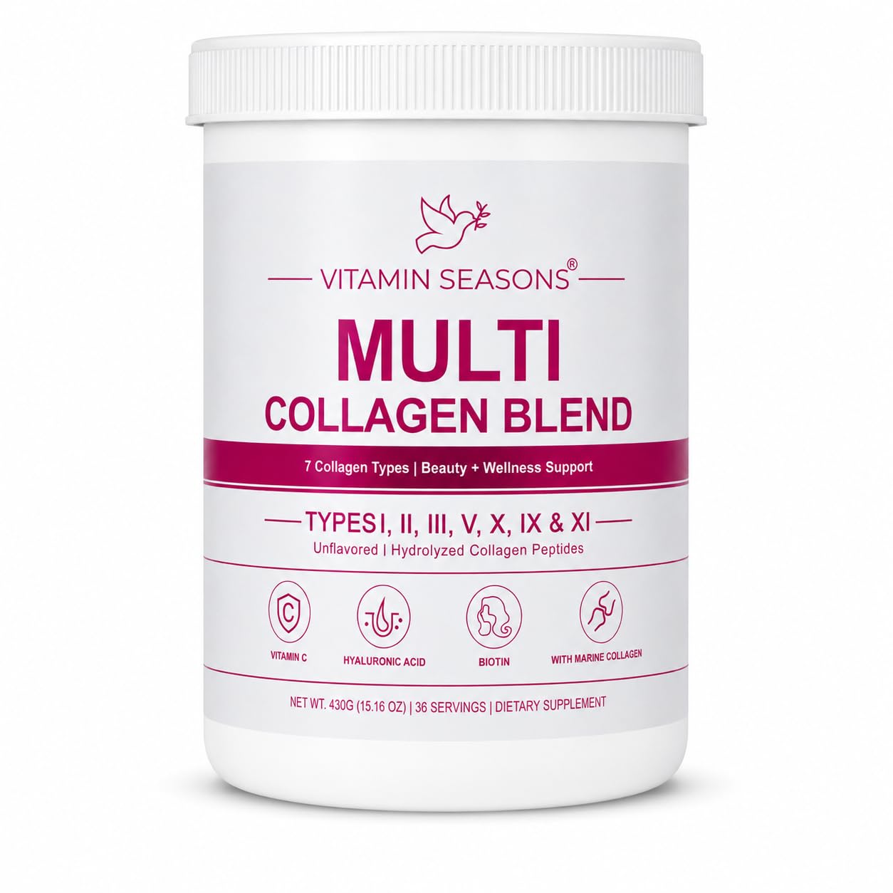 multi collagen blend powder benefits