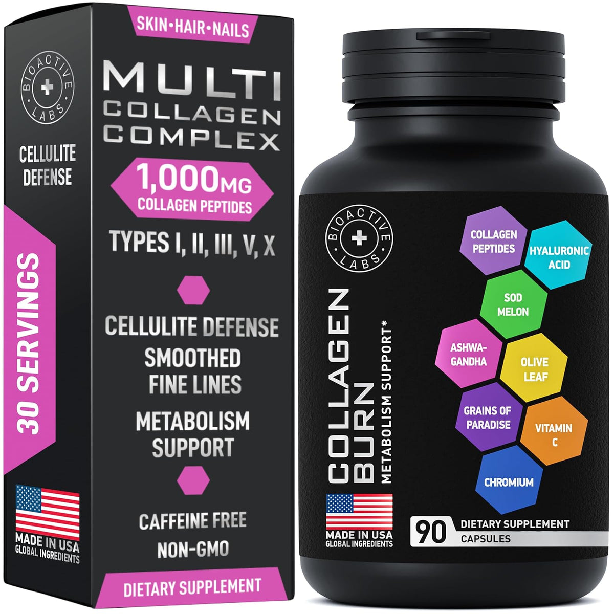 multi collagen burn capsules for beauty