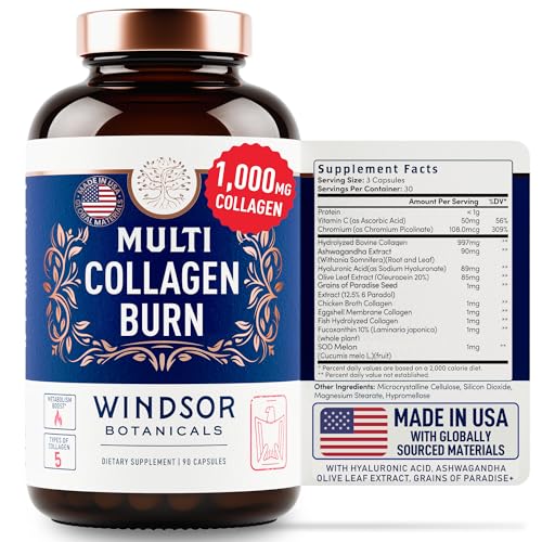 multi collagen burn capsules for beauty
