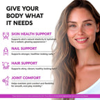 Multi collagen capsules for beauty