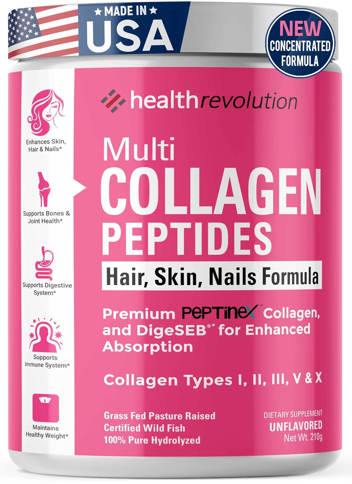 multi collagen peptides powder benefits
