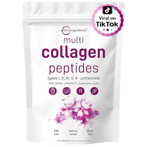 multi collagen peptides powder for beauty
