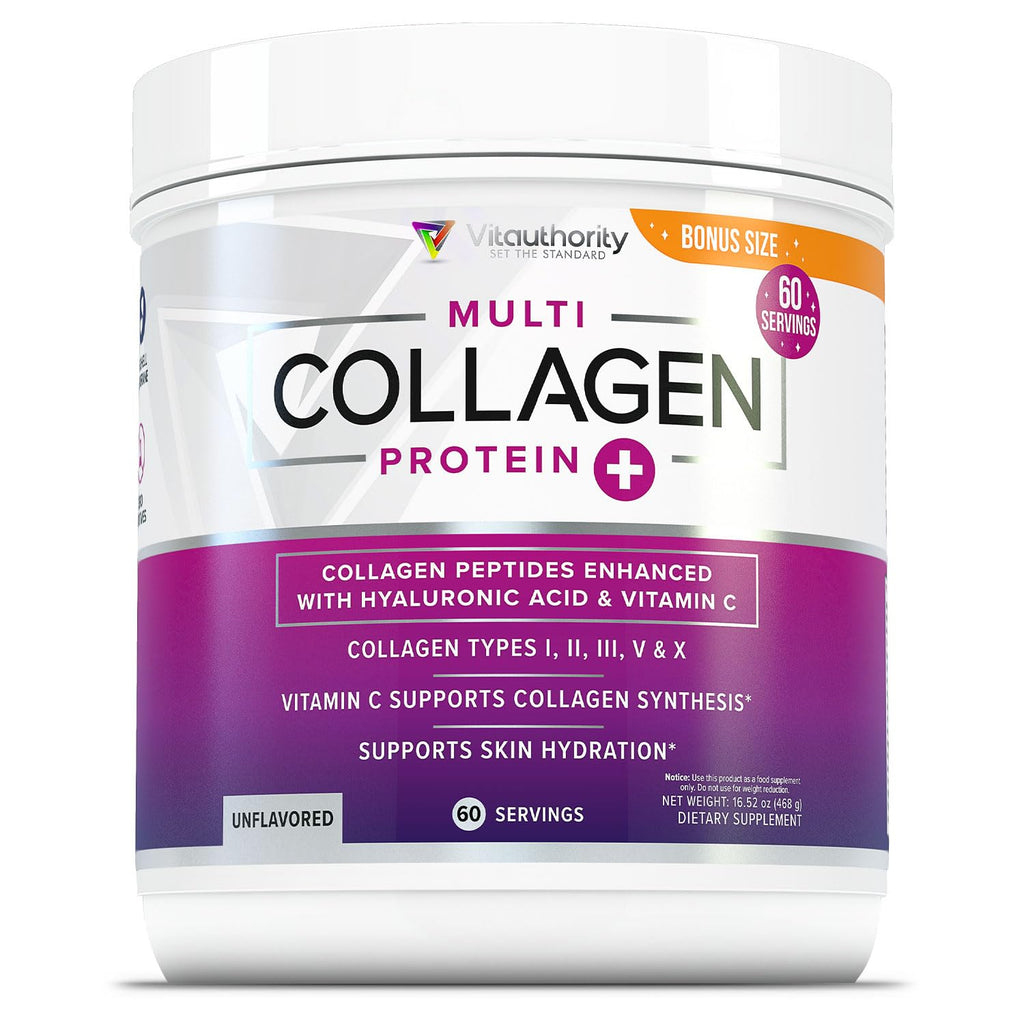 multi collagen peptides powder for beauty